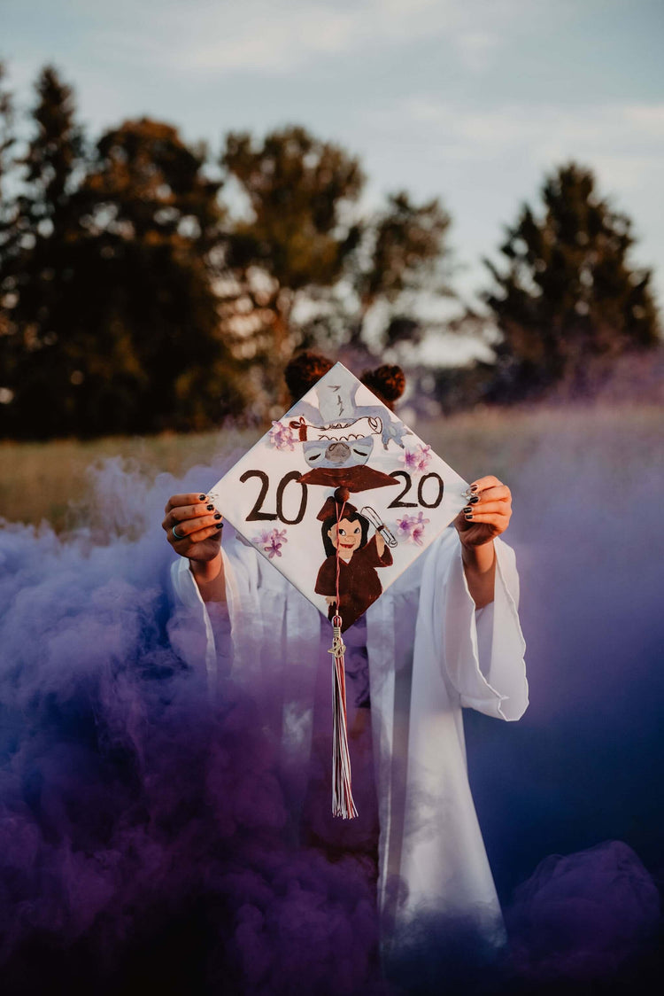 Unique Graduation Photo Ideas with Smoke Bombs – Shutter Bombs