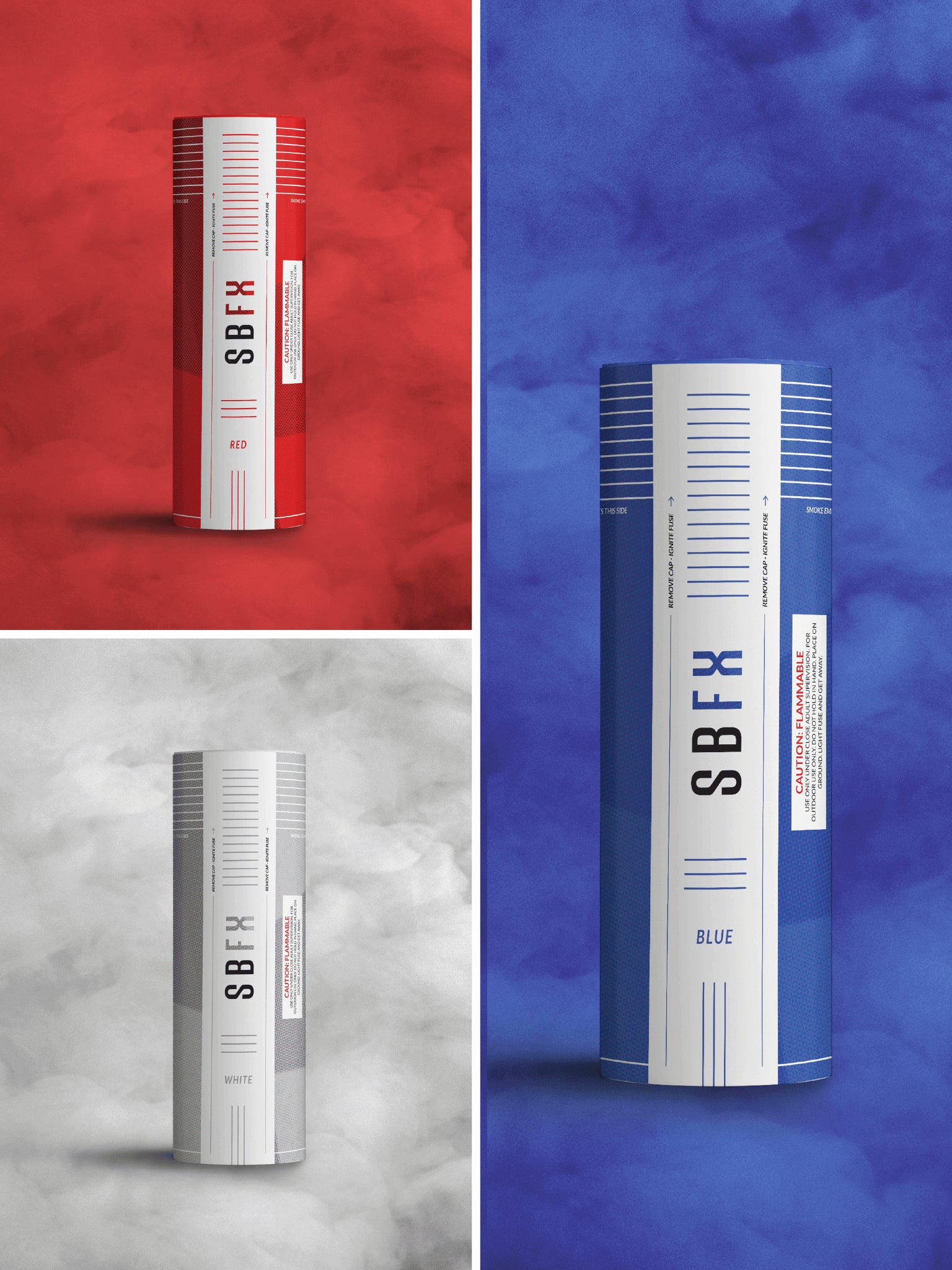 Shutter Bombs - Smoke Bombs for Photographers - Colored Smoke Bombs